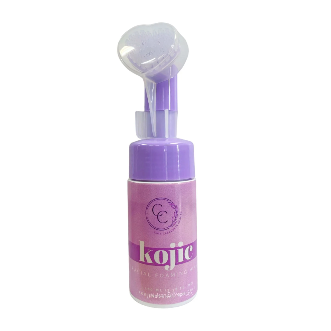 Cris Cosmetics Kojic Facial Foaming Wash - Brightening, Hydrating & Acne Prevention (100ml ...