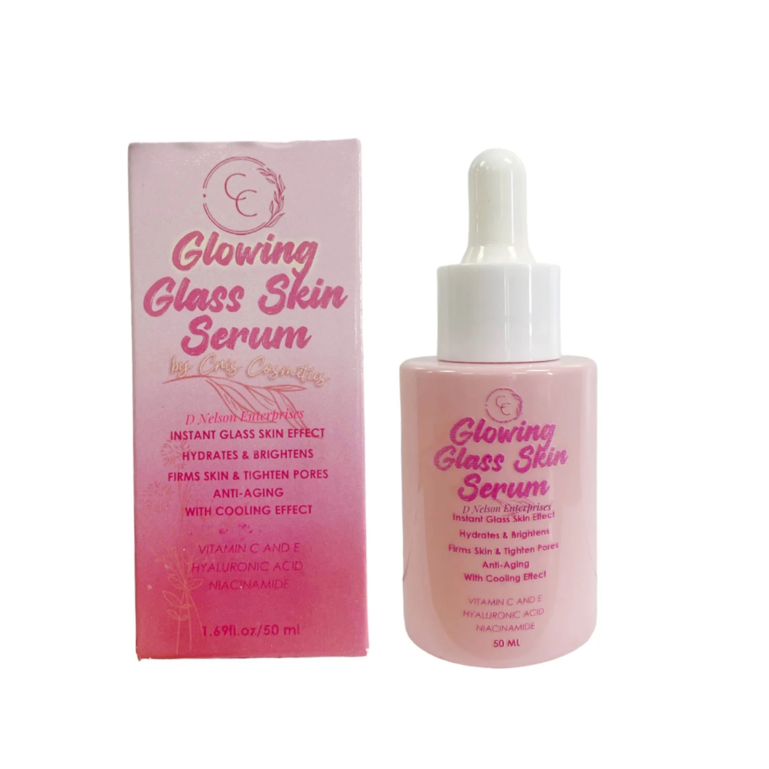 Glowing Glass Skin Serum by Cris Cosmetics - Hydrate, Brighten & Firm Skin – Skin Vitality USA