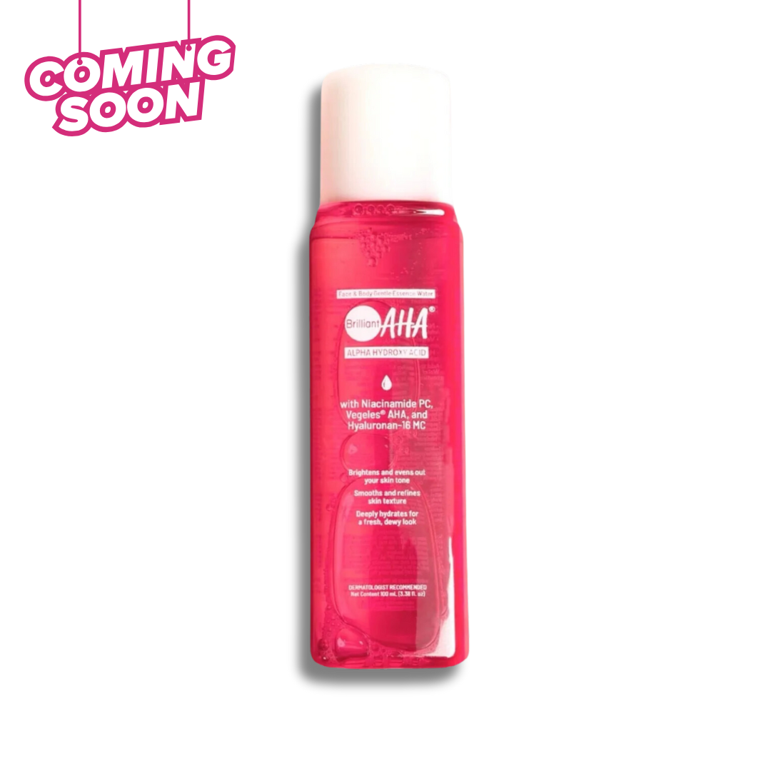 Brilliant Skin Essentials AHA Face and Body Gentle Essence Water - 100 ...