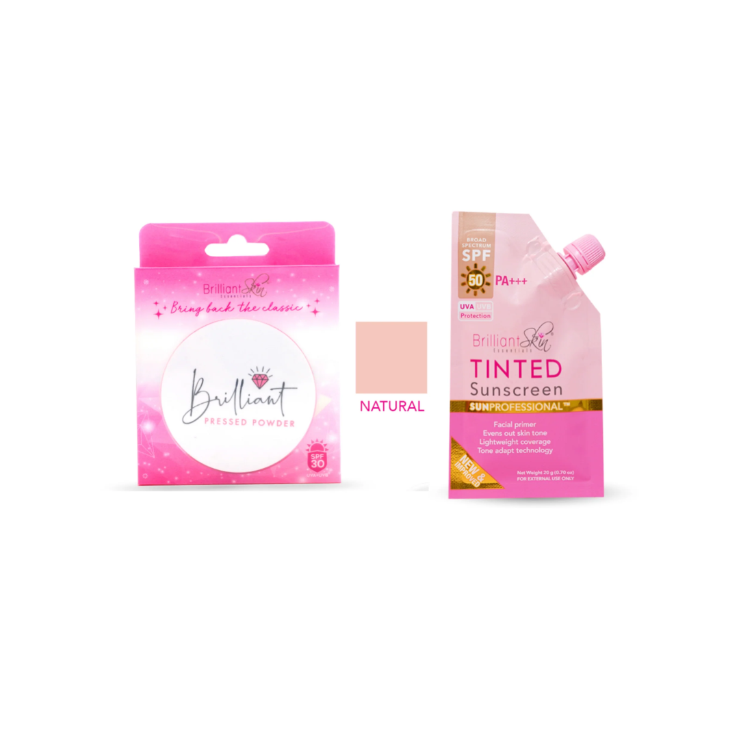Brilliant Skin Essentials Natural Radiance Bundle: Tinted Sunscreen ...