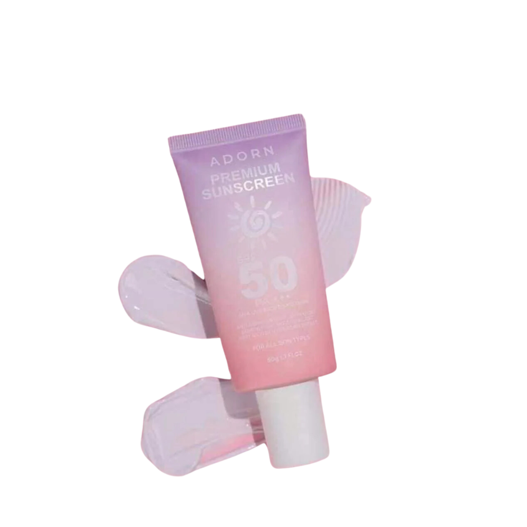 ADORN Premium Sunscreen SPF 50 UVA/UVB Broad Spectrum 50ml – Skin ...