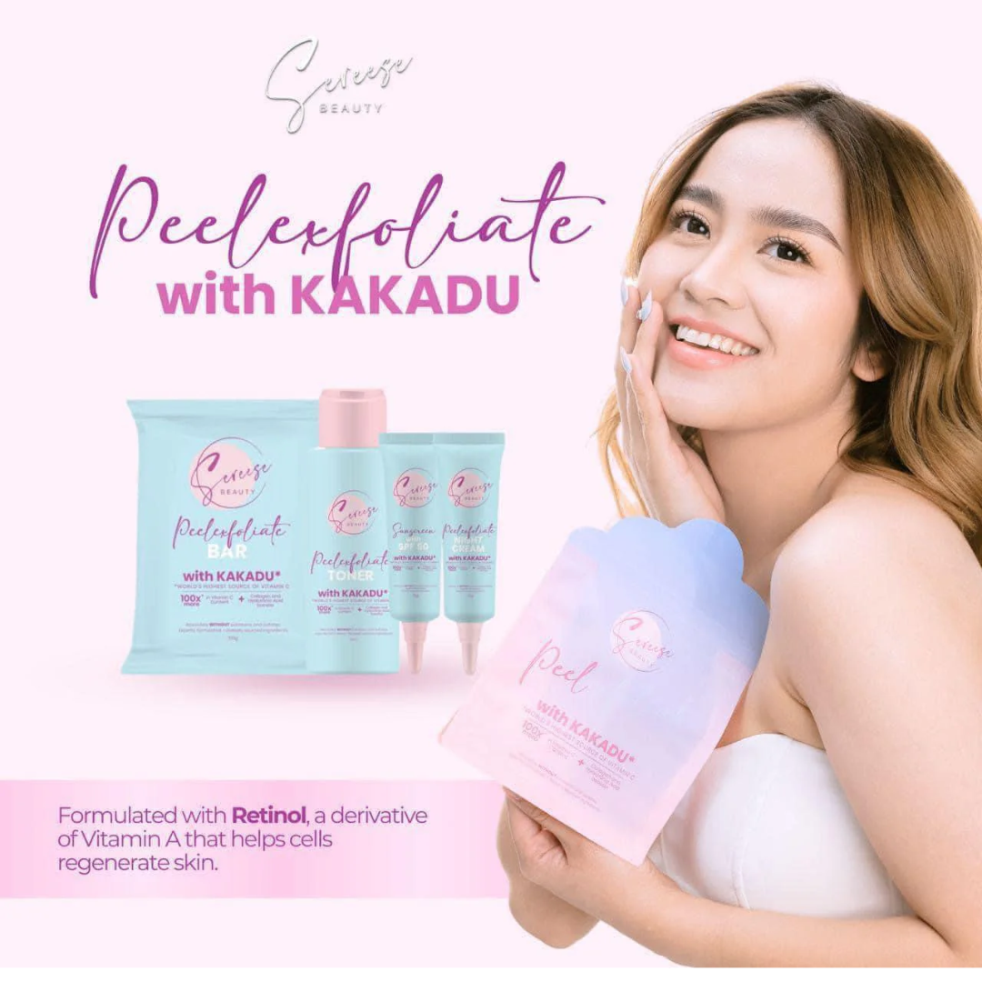 Sereese Beauty Peel Exfoliate Set with KAKADU - Ultimate Radiance ...