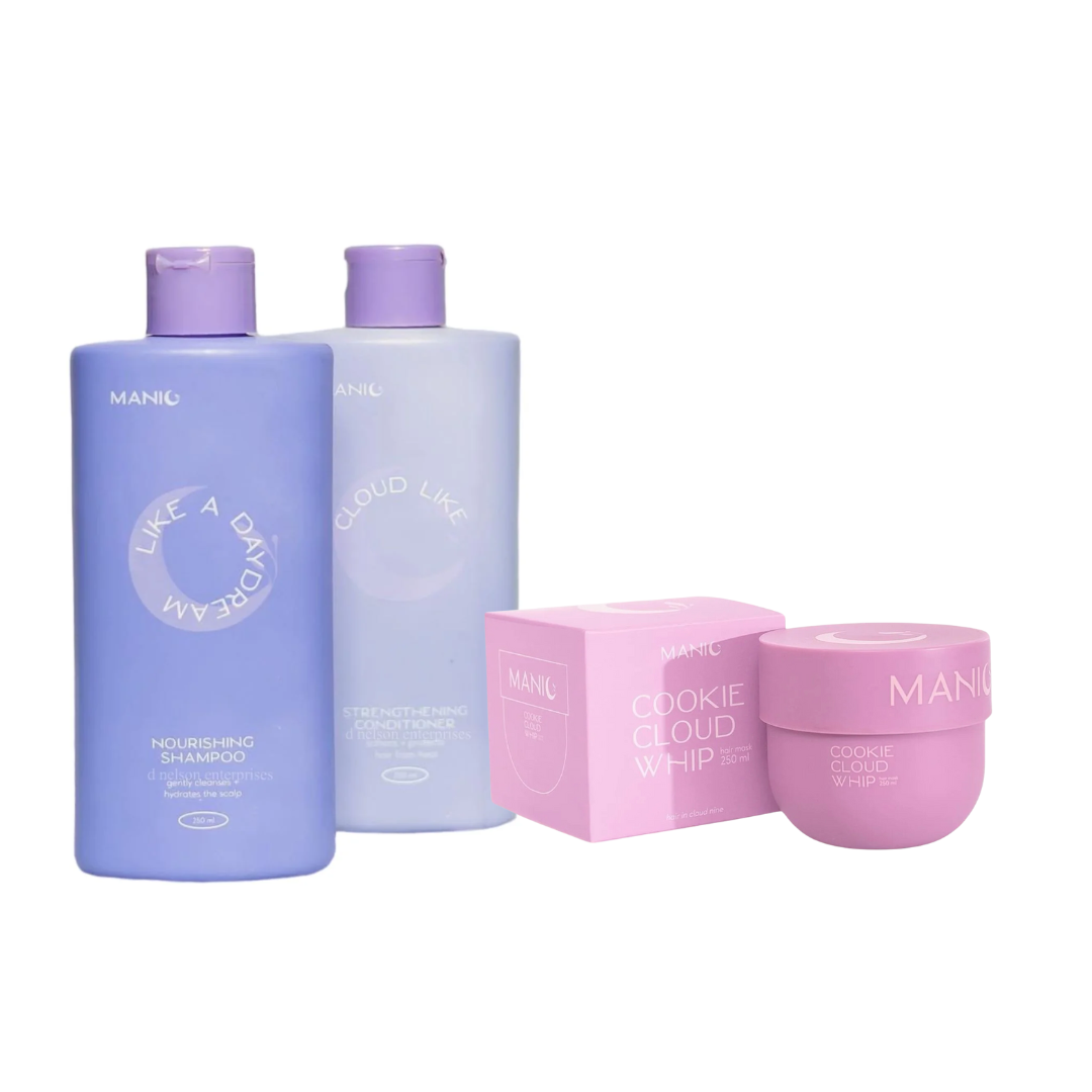 MANIC Beauty Nourishing Shampoo & Strengthening Conditioner plus Cooki ...