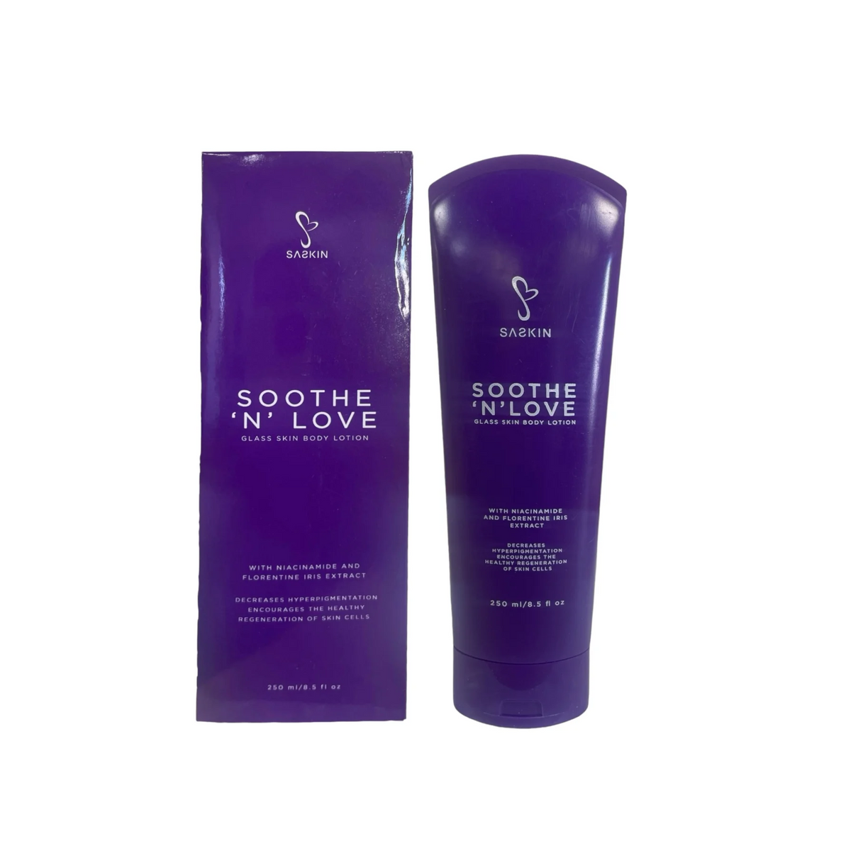 SASKIN Soothe 'N' Love Glass Skin Body Lotion, 250ml – Skin Vitality USA