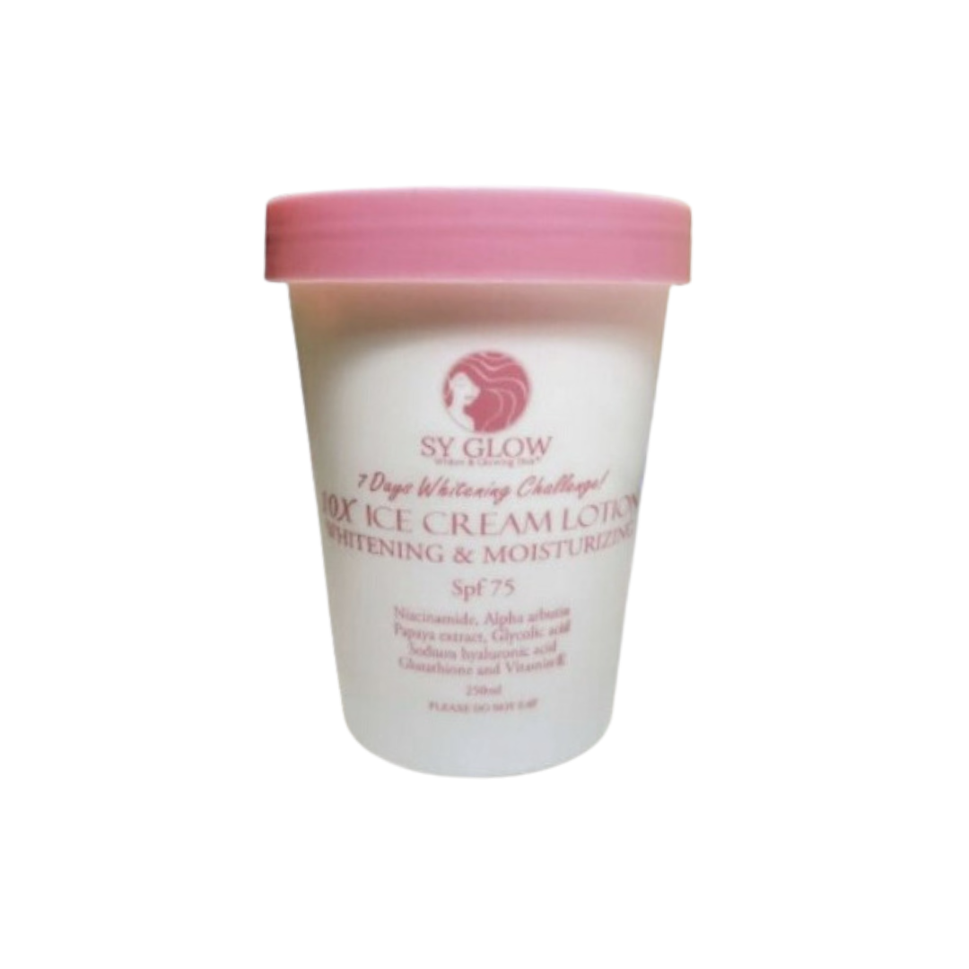 SY GLOW Ice Cream Lotion | 10X Whitening & Moisturizing Body Lotion ...