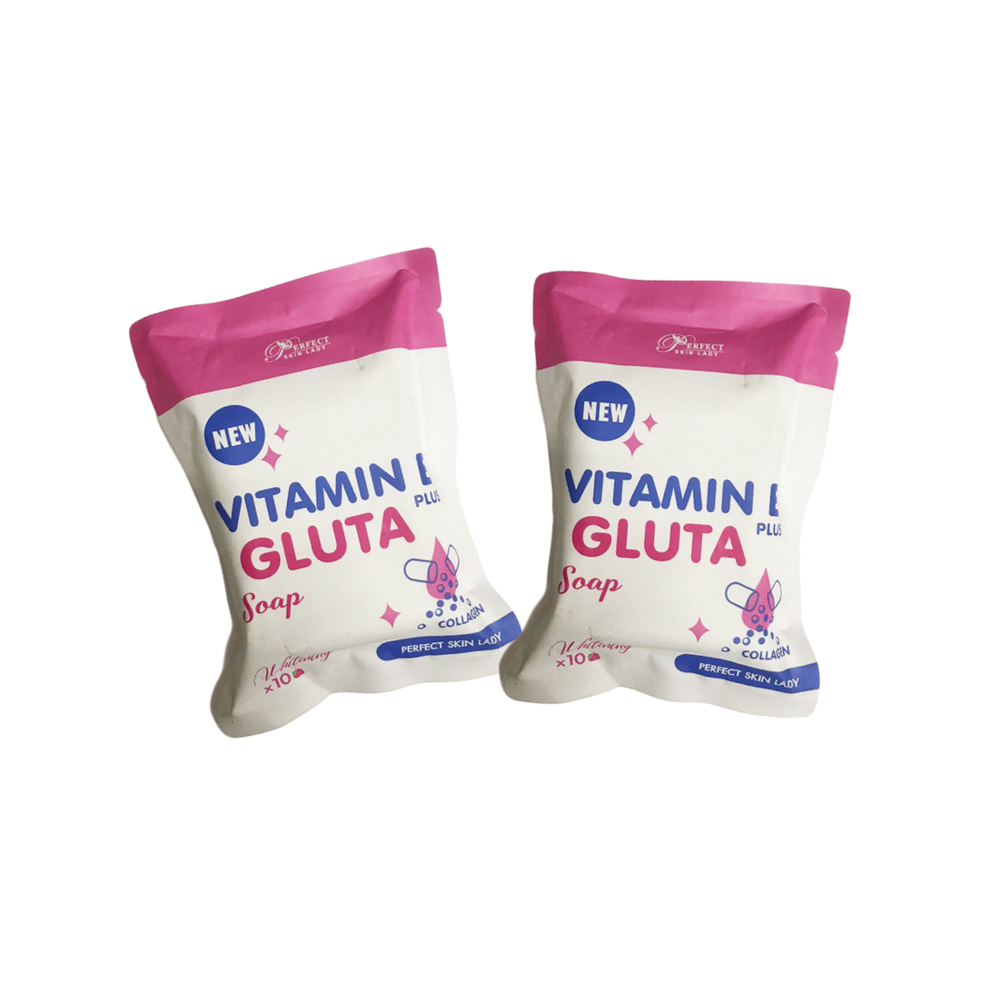 Perfect Skin Lady Vitamin E Gluta Plus Soap 2 Bars x 80g – Brighten ...