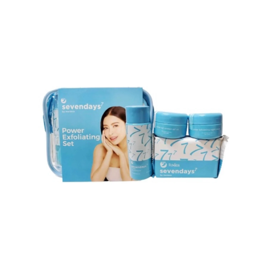 HerSkin Seven Days Facial Set – Exfoliate & Renew in 7 Days – Skin ...