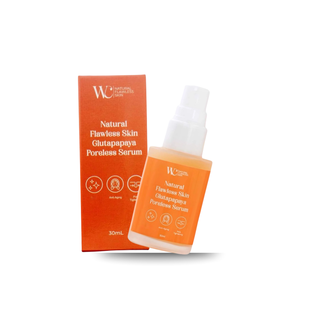 WC SKIN Natural Flawless Skin Glutapapaya Poreless Serum - 30ml – Skin ...