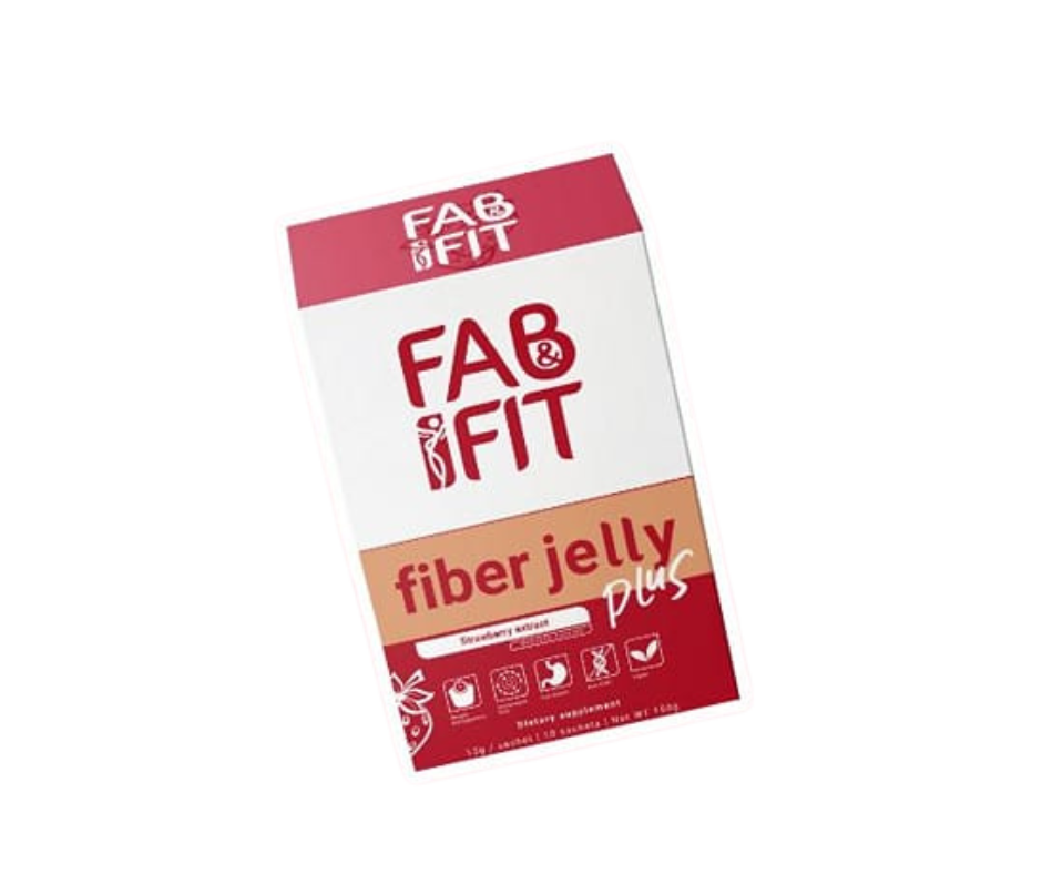 FAB & FIT - Fiber Jelly Plus 15g x 10 sachet- Strawberry – Skin ...